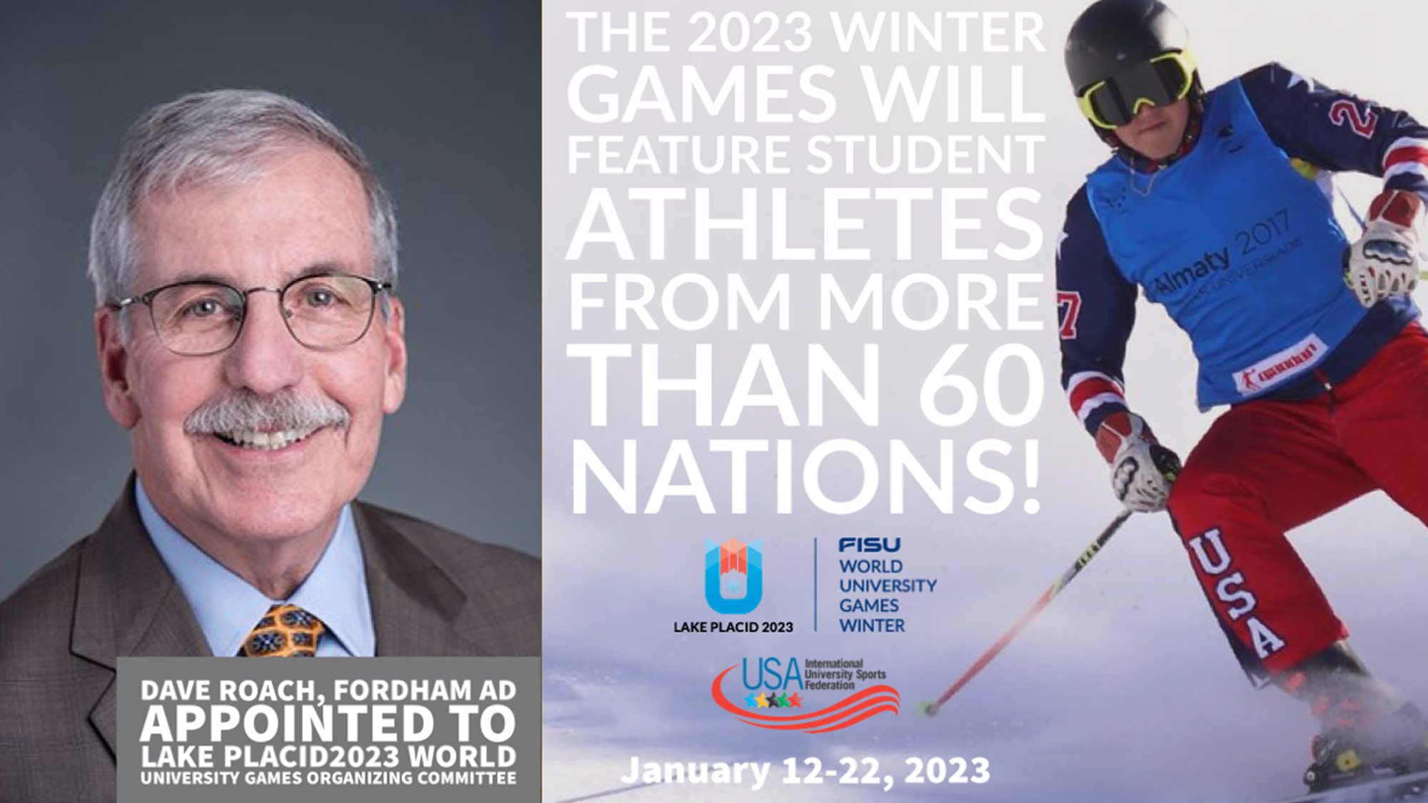 Fordham Athletics Director Dave Roach Appointed To Organizing Committee ...