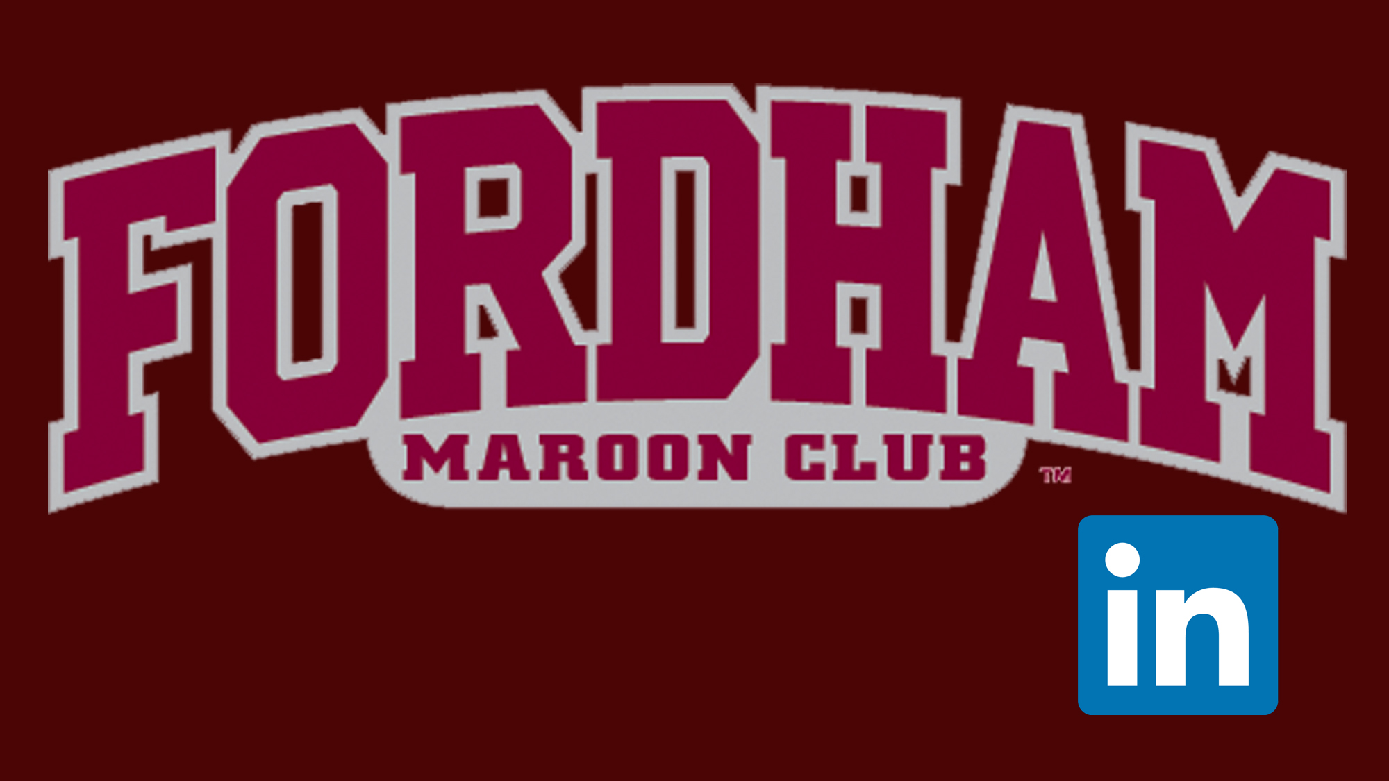 Follow the Maroon Club on LinkedIn - Fordham University Athletics