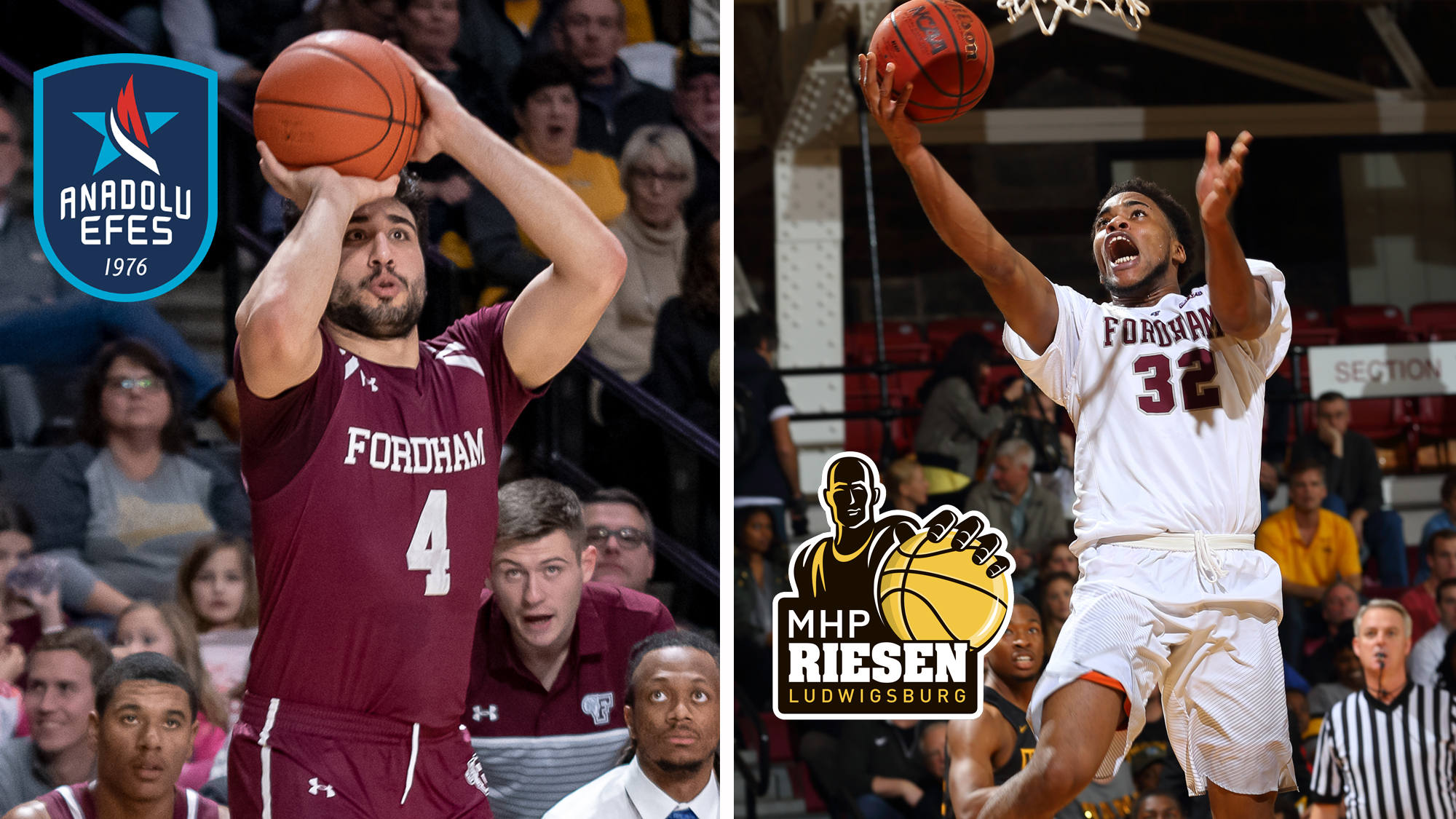 Pair of Former Men’s Basketball Rams Sign Pro Contracts - Fordham ...