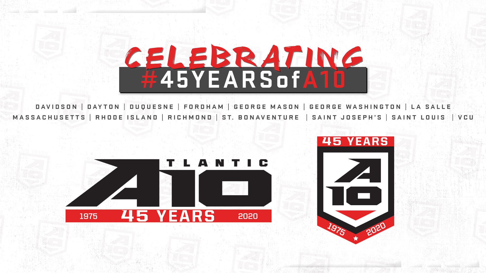 Atlantic 10 Celebrating 45th Anniversary in 2020-21, Unveils ...