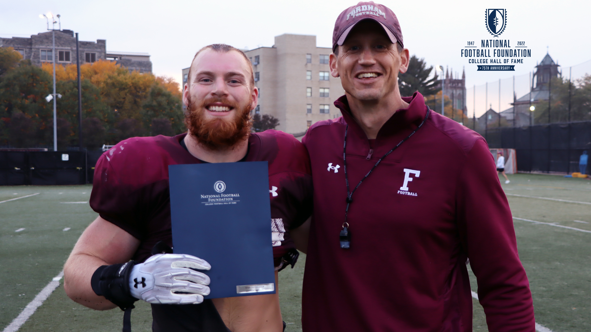 Ryan Greenhagen Named William V. Campbell Trophy Finalist - Fordham ...