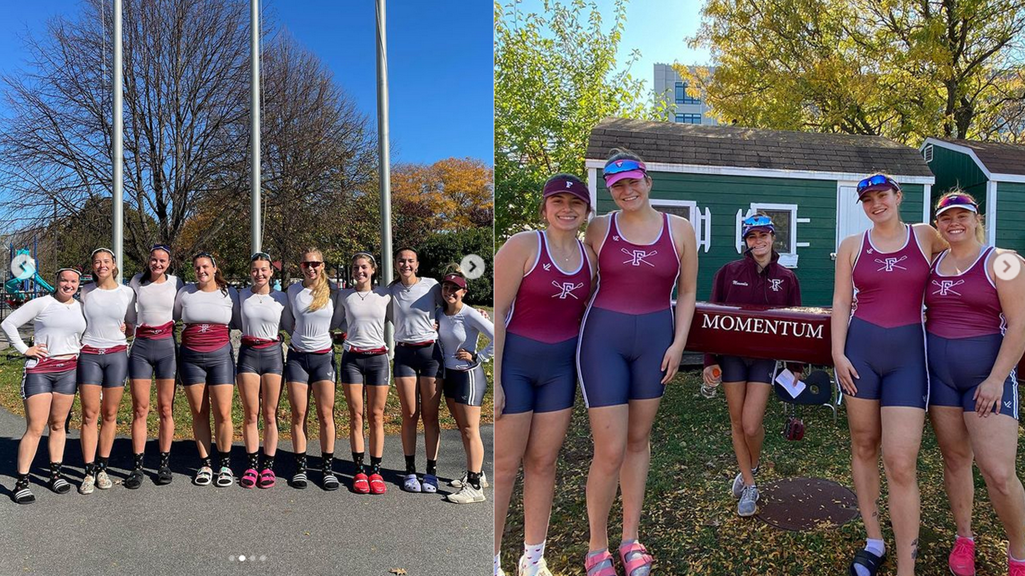 Rowing Competes at Head of the Charles - Fordham University Athletics