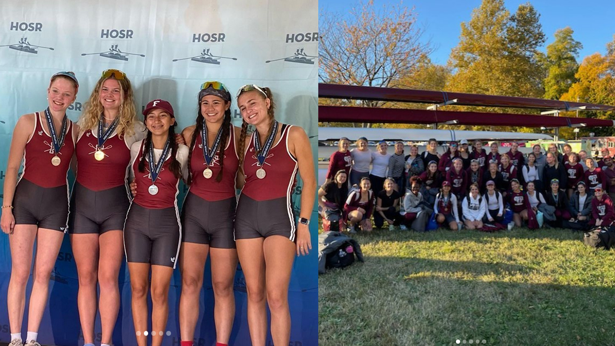 Rowing Competes at Head of the Schuylkill - Fordham University Athletics