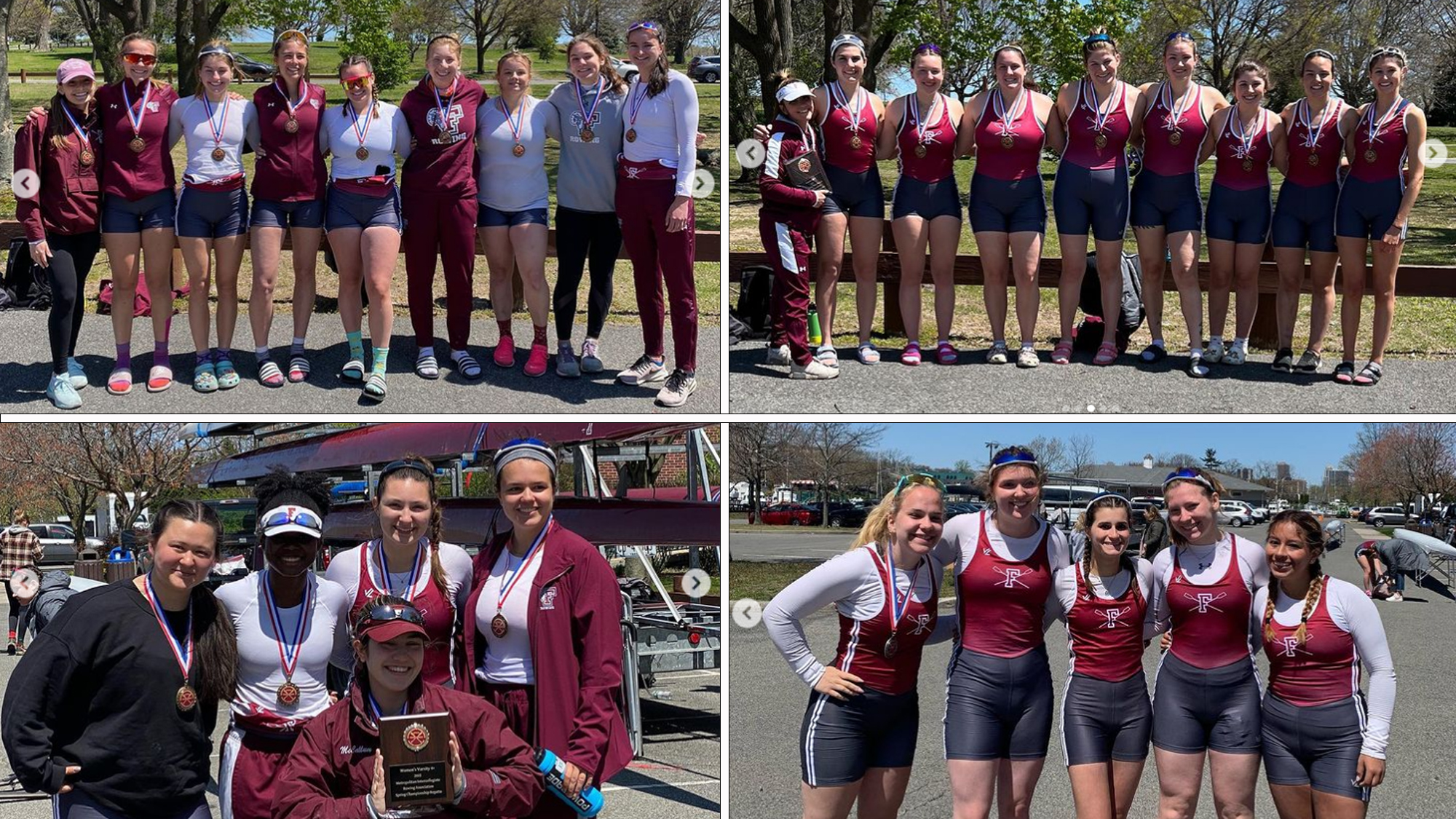 Rowing Wins Metropolitan Championship - Fordham University Athletics