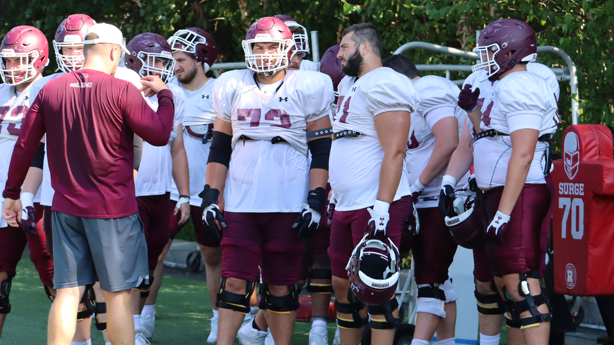 2022 Fordham Football – The Offensive Line - Fordham University Athletics