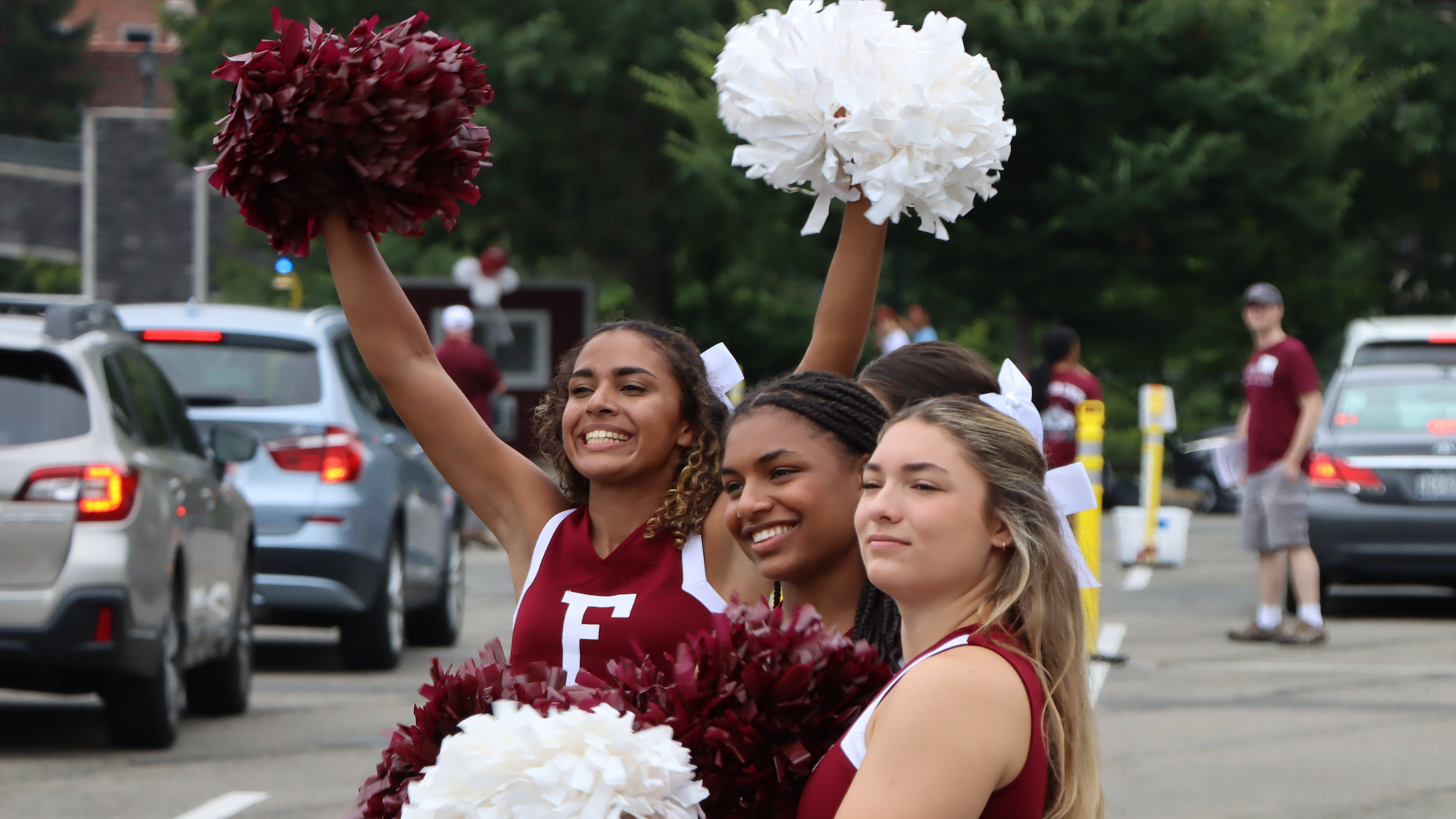 Rams Assist with University Opening Day - Fordham University Athletics