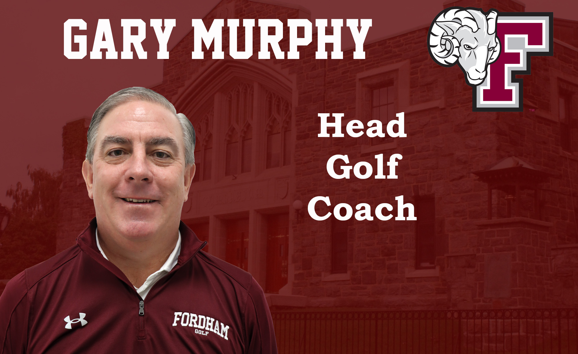 Gary Murphy Named Head Golf Coach at Fordham University - Fordham ...