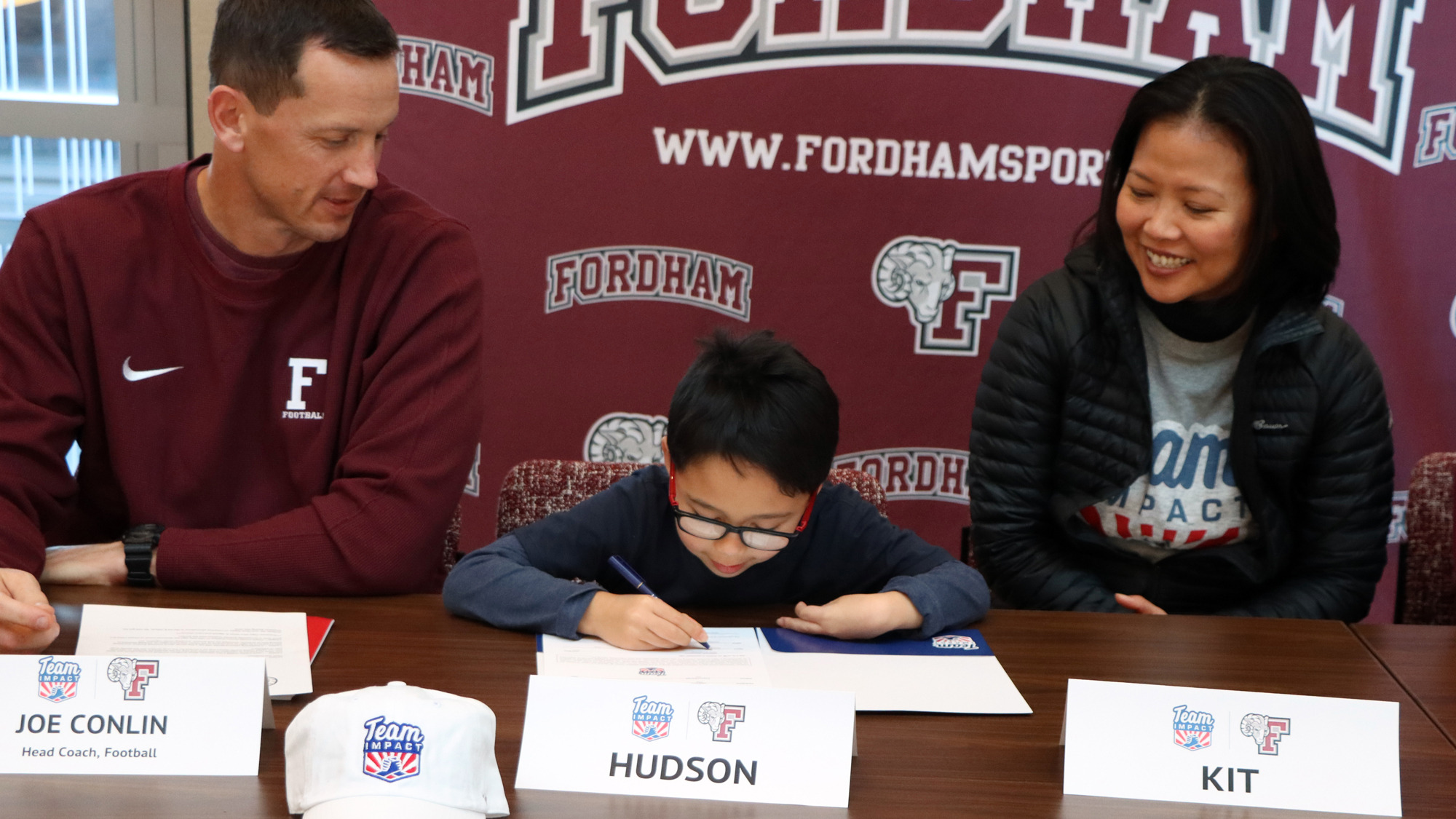 Fordham Football Signs Hudson Through Team IMPACT - Fordham University ...