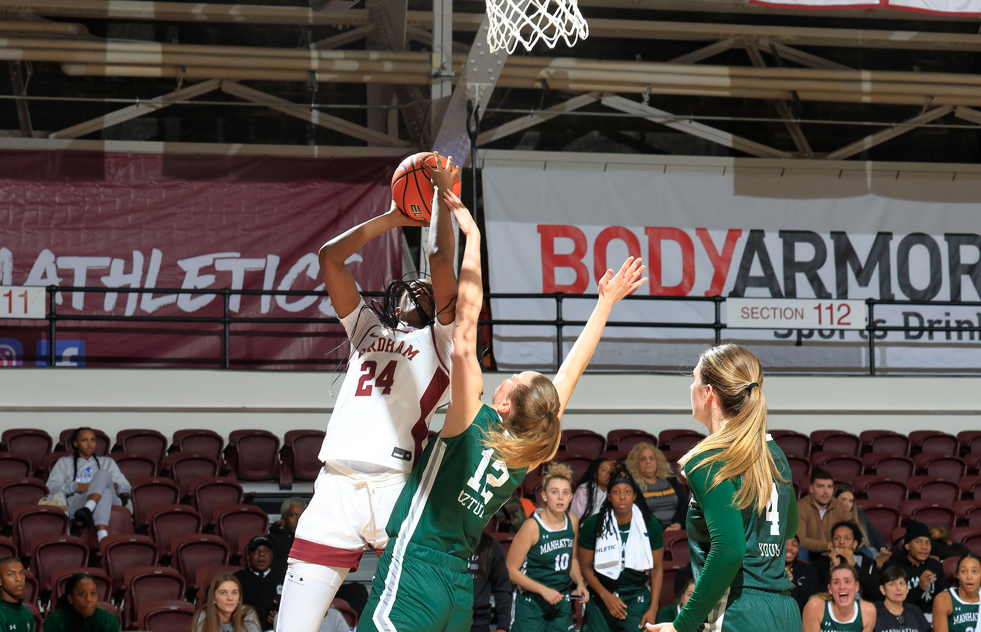 Women's Basketball Falls to Manhattan Friday night - Fordham University ...