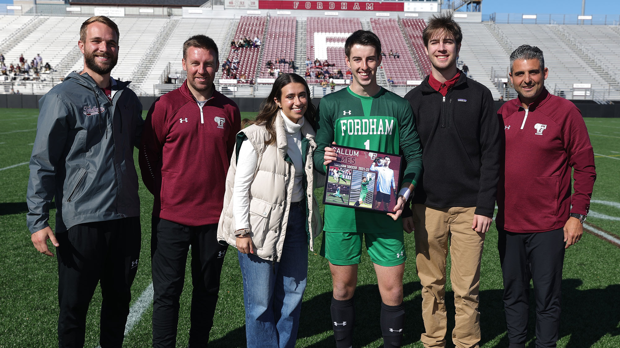 Callum James - Men's Soccer - Fordham University Athletics
