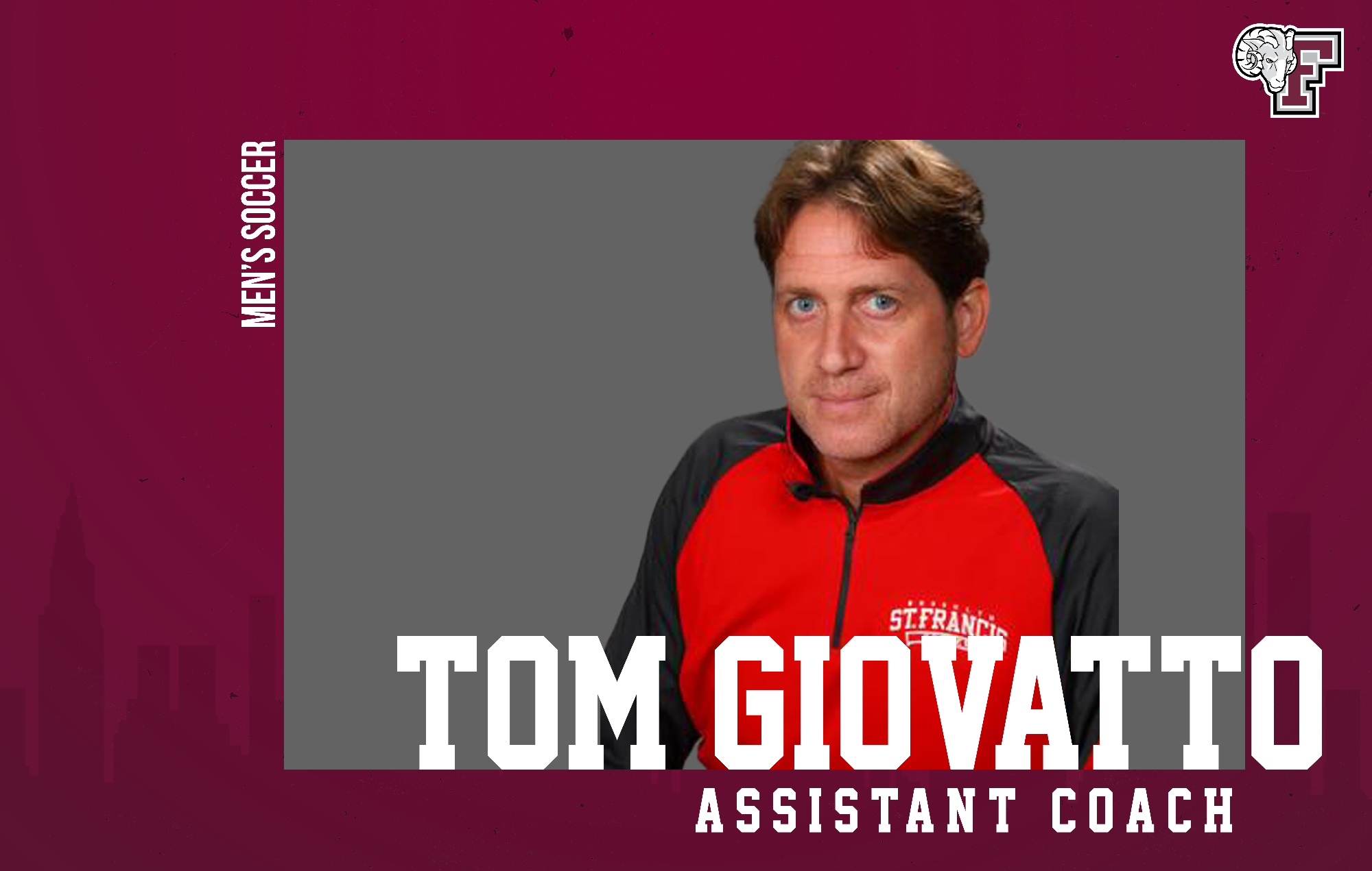 Tom Giovatto Joins Men’s Soccer Staff - Fordham University Athletics