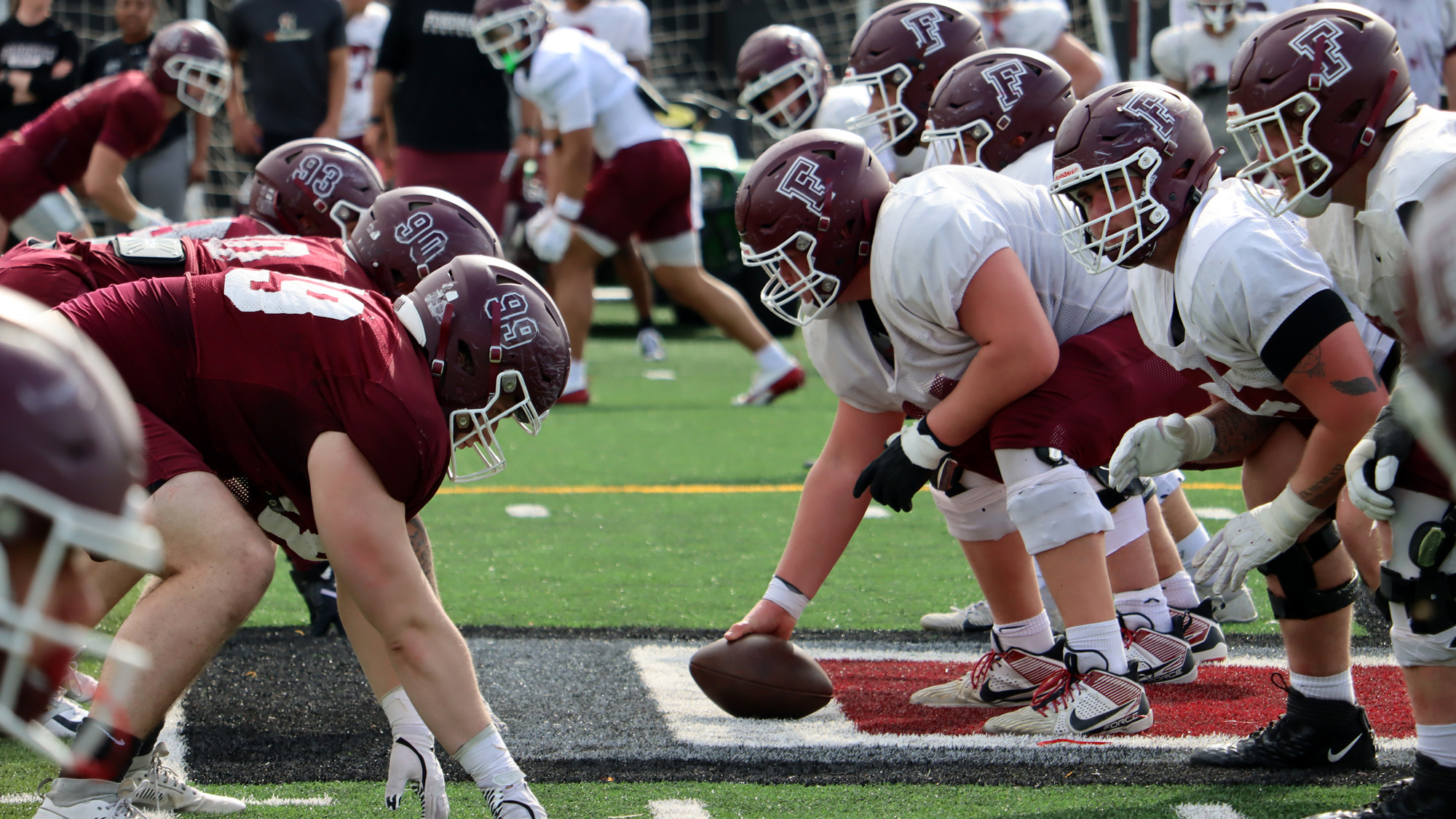 Football Holds Annual Spring Game - Fordham University Athletics