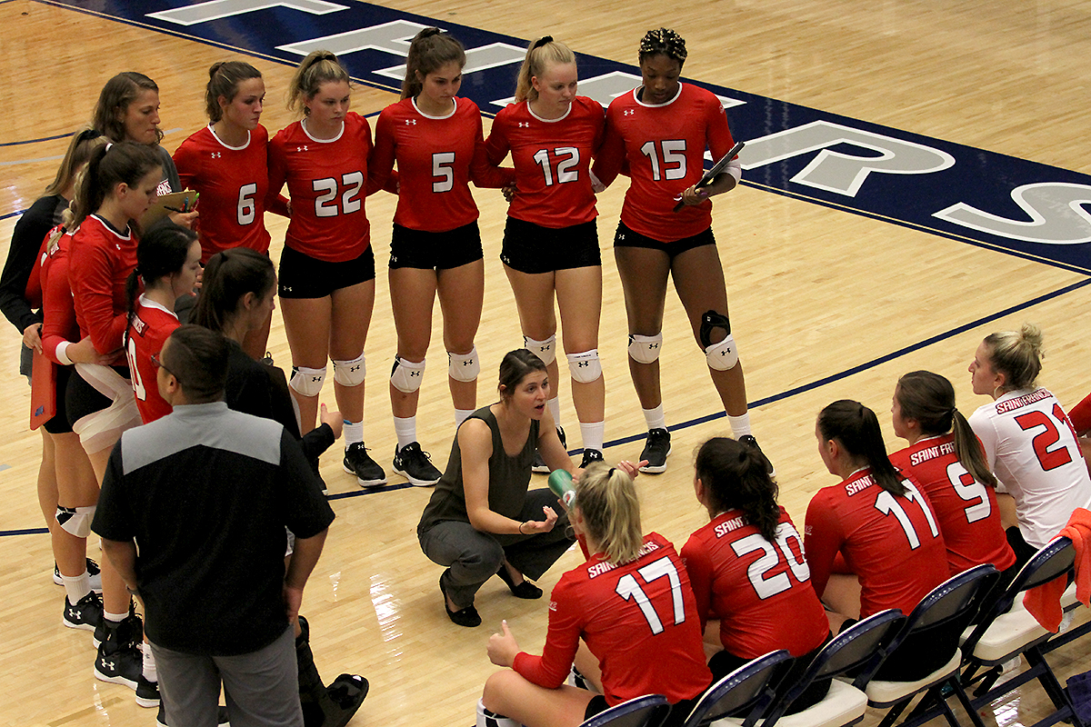 Bulldogs Outlast Flash in Epic Five Setter - Saint Francis University ...