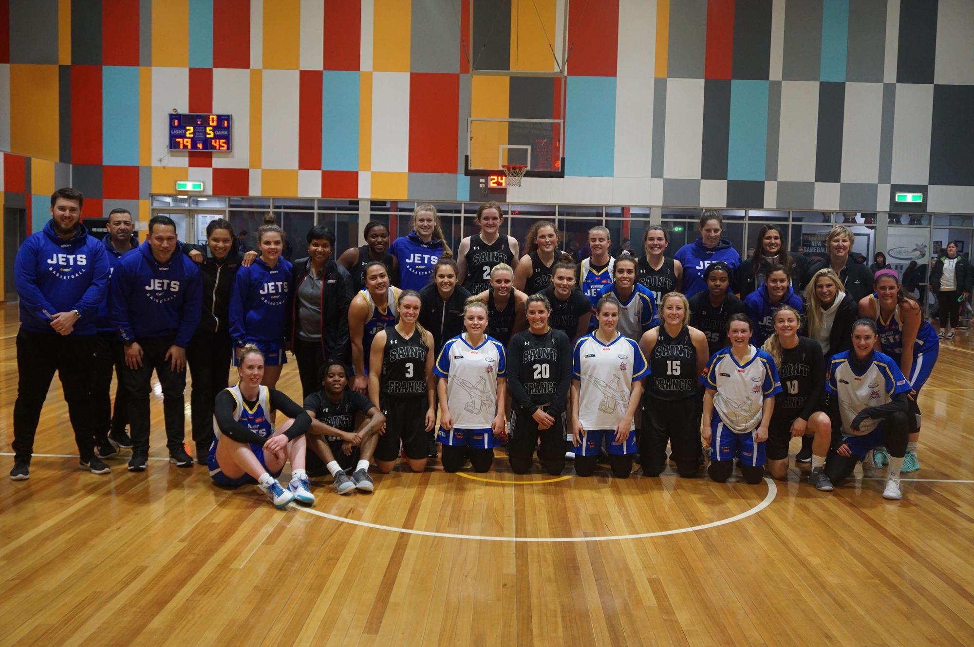 SFU falls to Sunbury in third Australian exhibition game - Saint ...