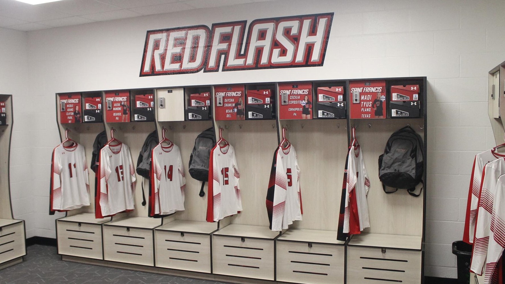 Women's Volleyball Reveals Locker Room Renovations - Saint Francis ...