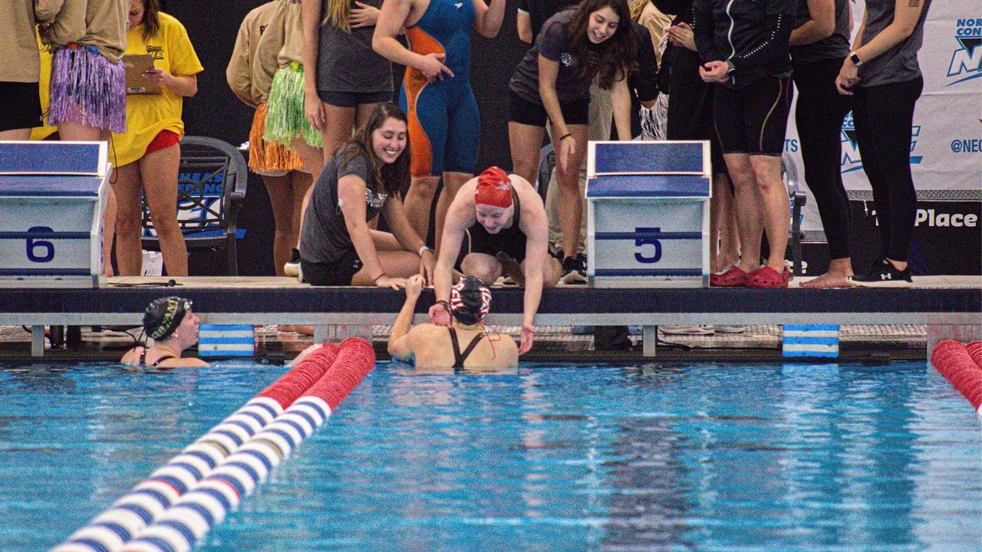 Jessica Rupp Gets on the Podium Winning the Bronze Medal in the 200 ...