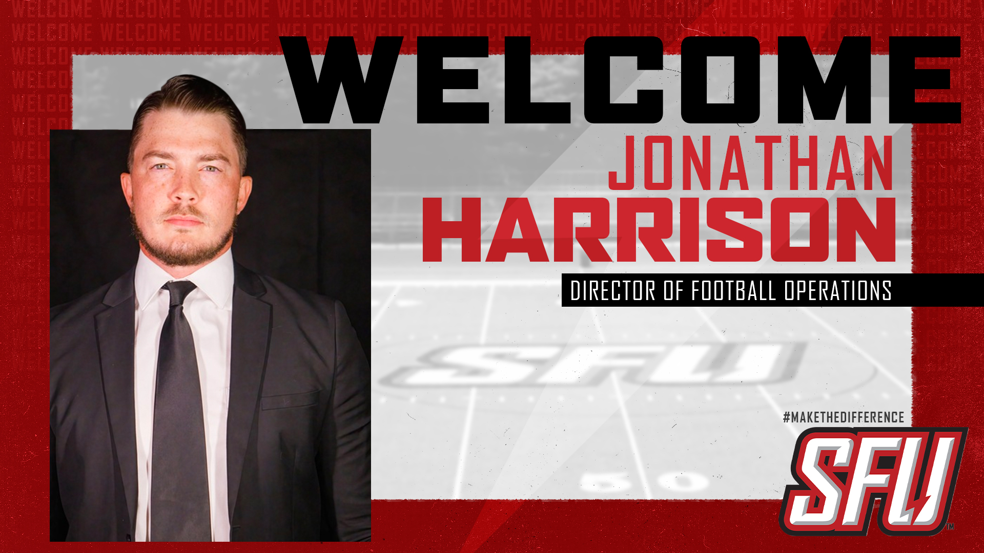 Jonathan Harrison Named Director of Football Operations - Saint Francis ...