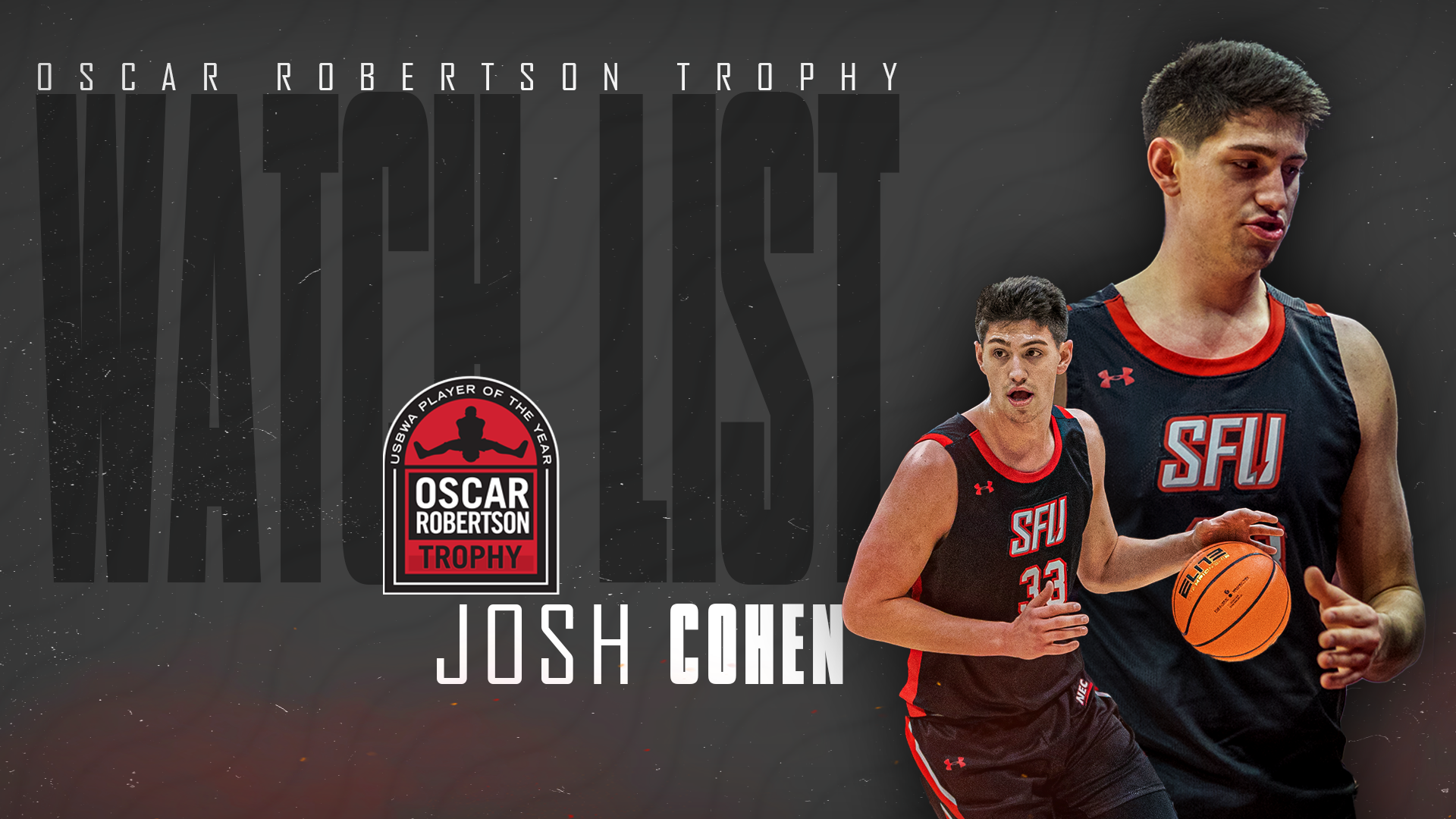Saint Francis Men's Basketball's Josh Cohen Named To The Oscar ...