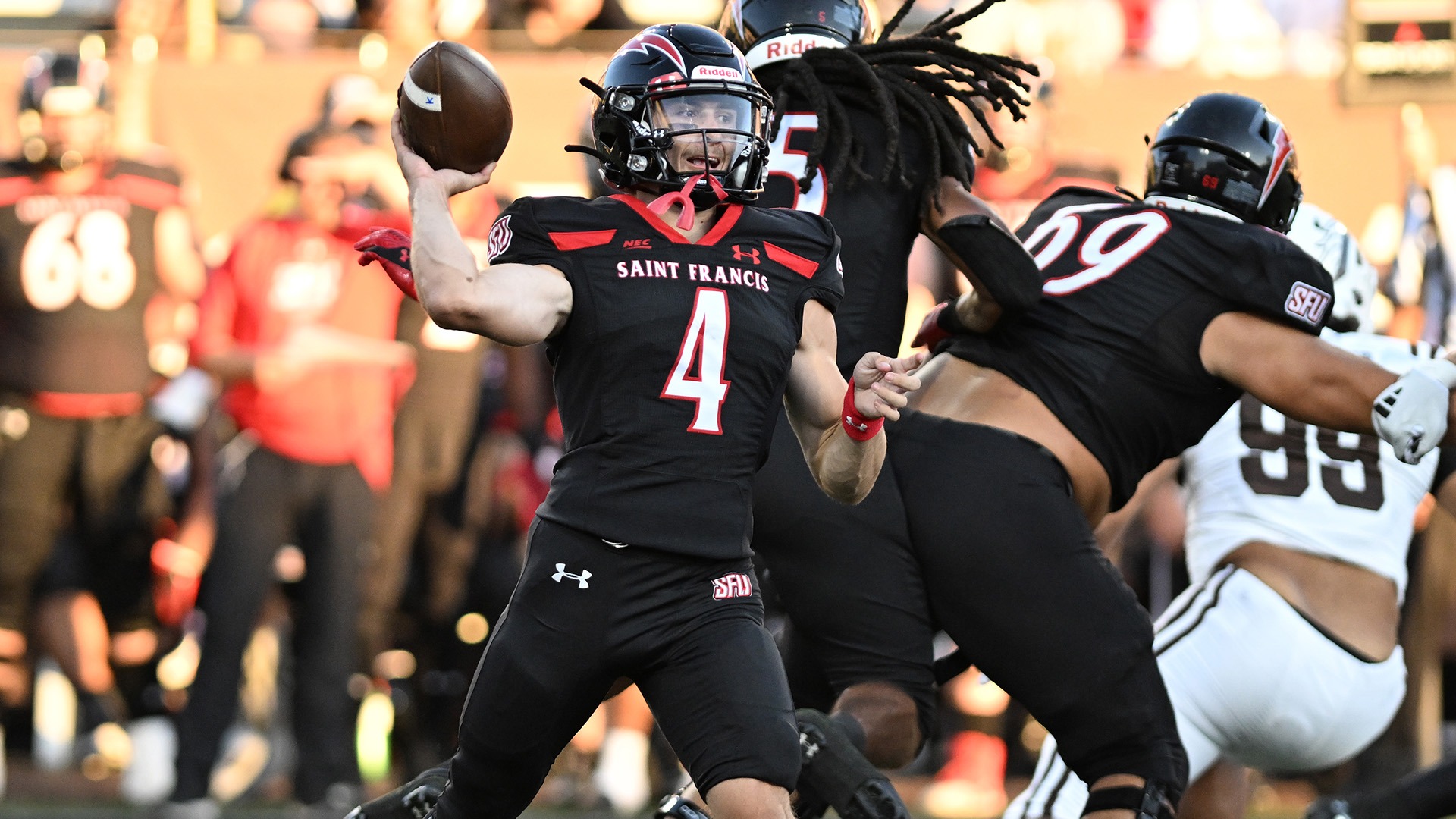 Football Drops Season-Opener to FBS Opponent Western Michigan - Saint ...