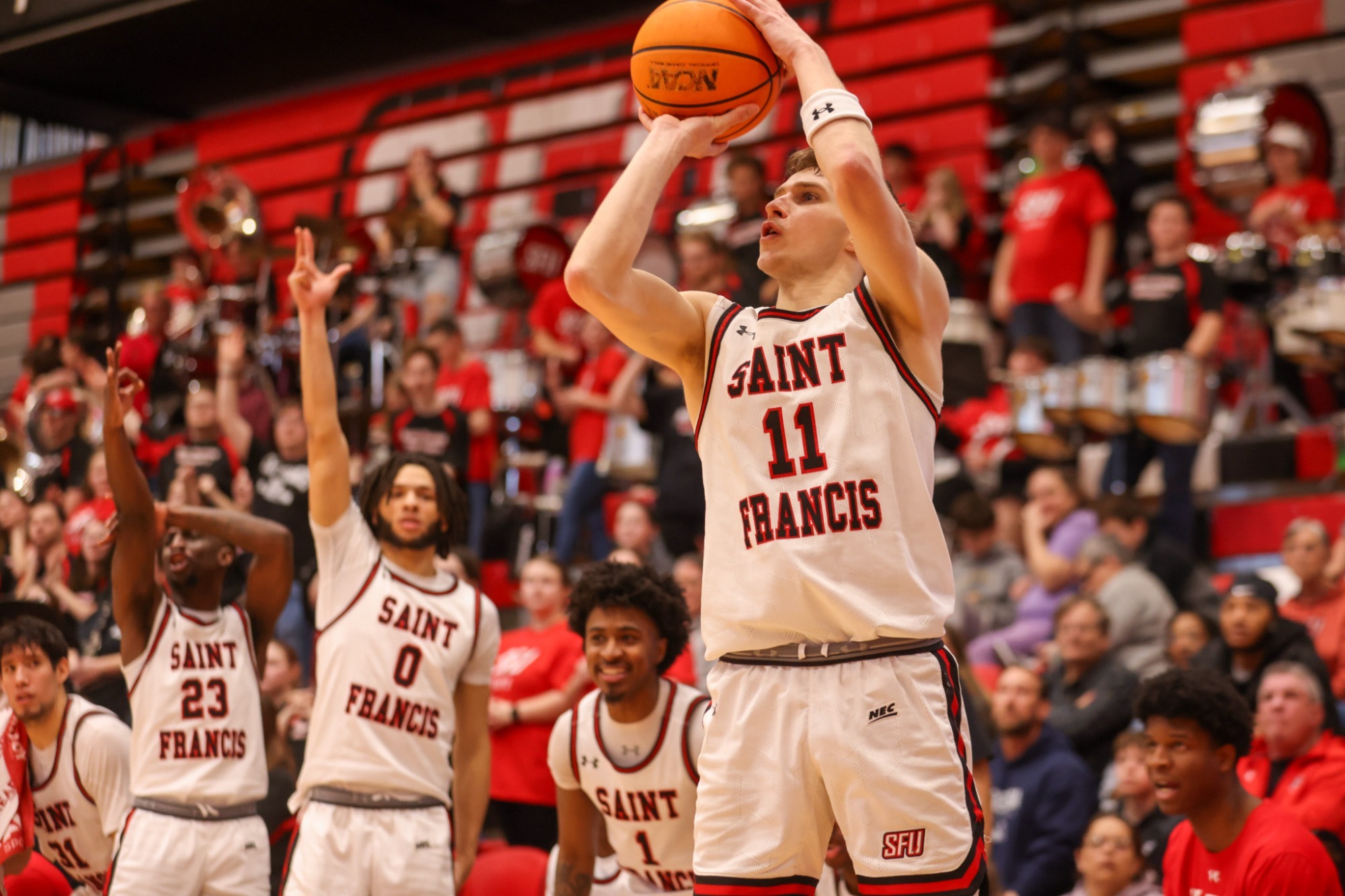 Saint Francis Men's Basketball's Riley Parker Collects Sixth NEC Prime ...