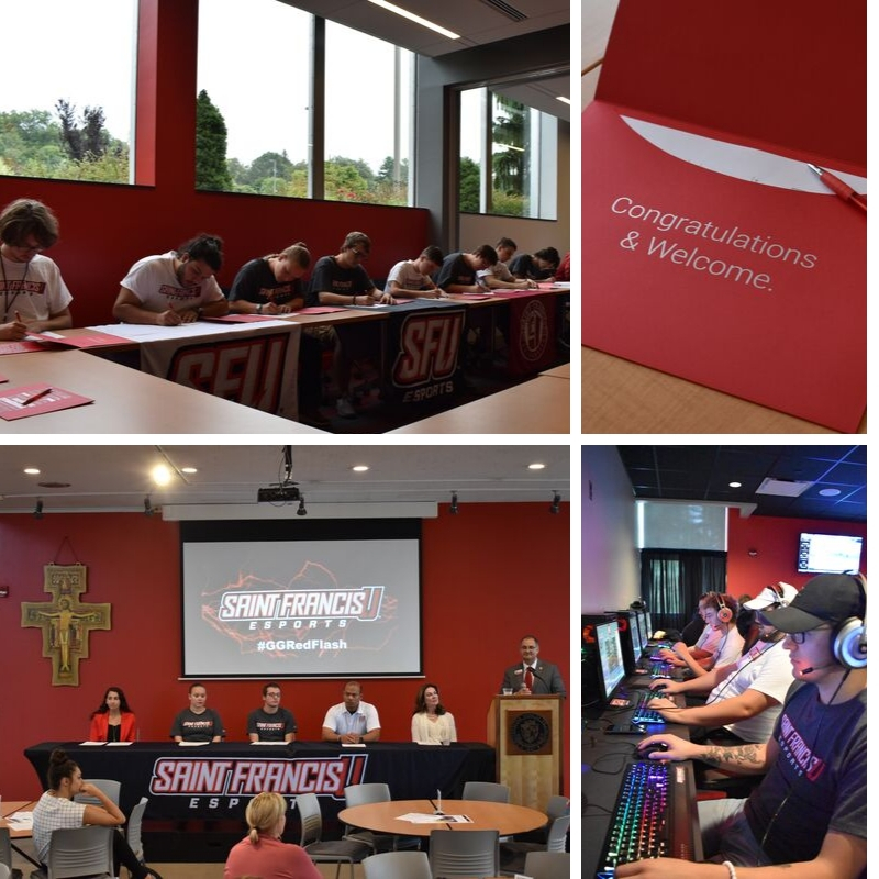 Esports Holds Team Signing Day & New Arena Showcase - Saint Francis ...