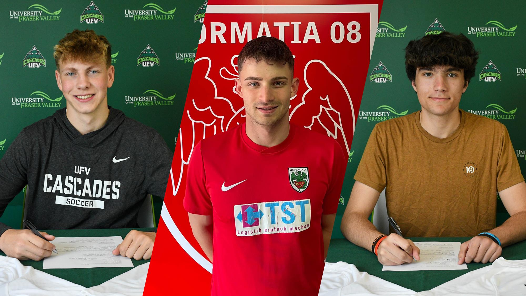 Cascades add trio of newcomers to roster - University of the Fraser Valley