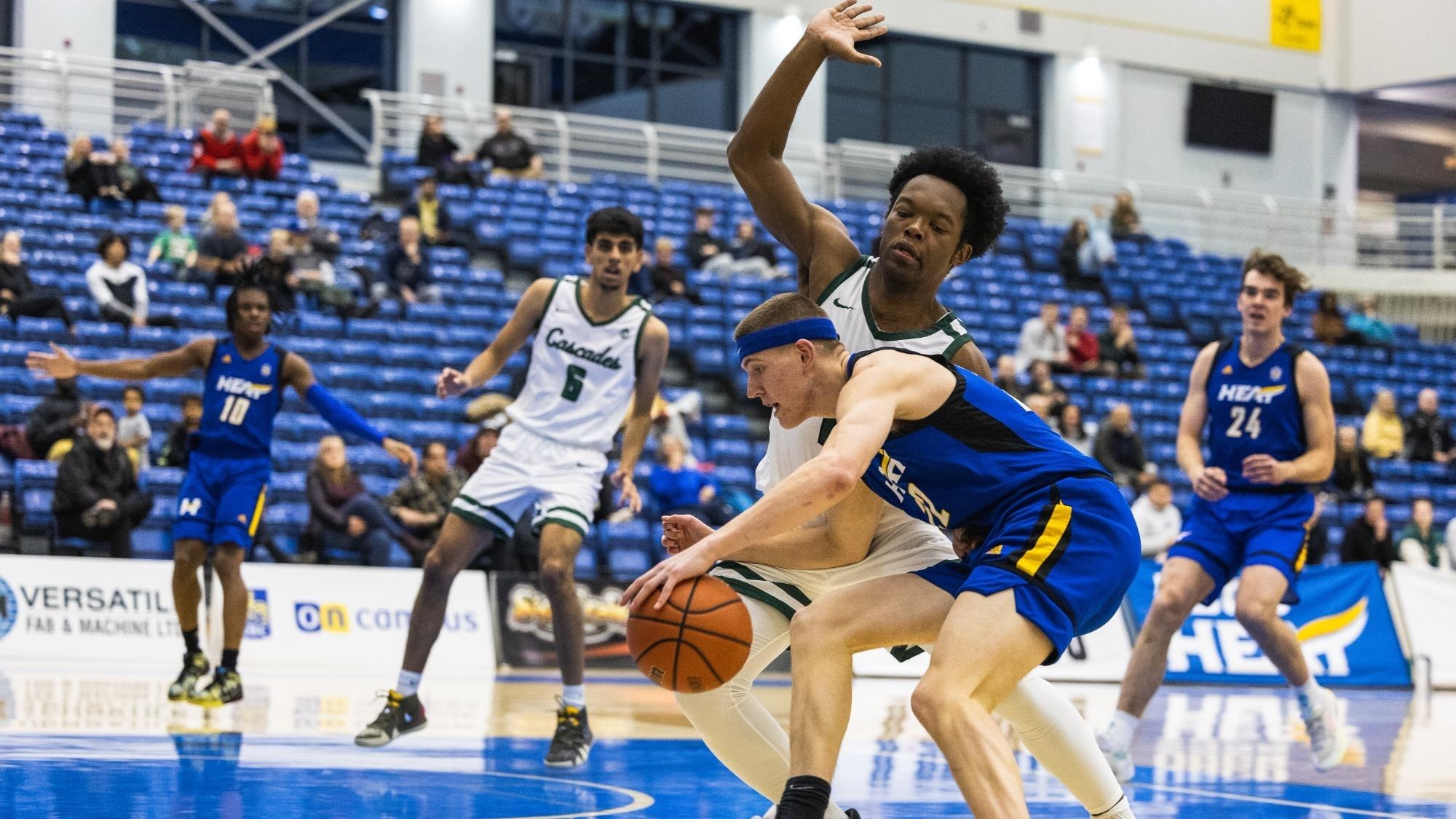 MBB: First quarter outburst helps Heat rise past Cascades - University ...