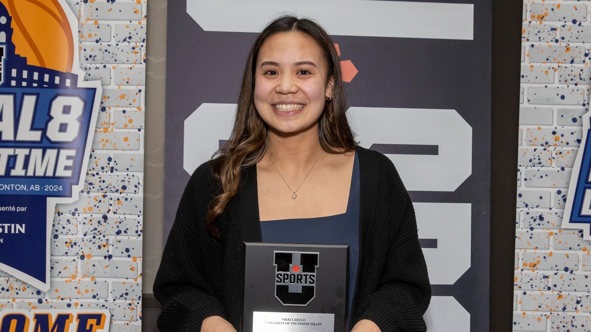 WBB: Cabuco wins 2024 Sylvia Sweeney Award at U SPORTS banquet - University of the Fraser Valley