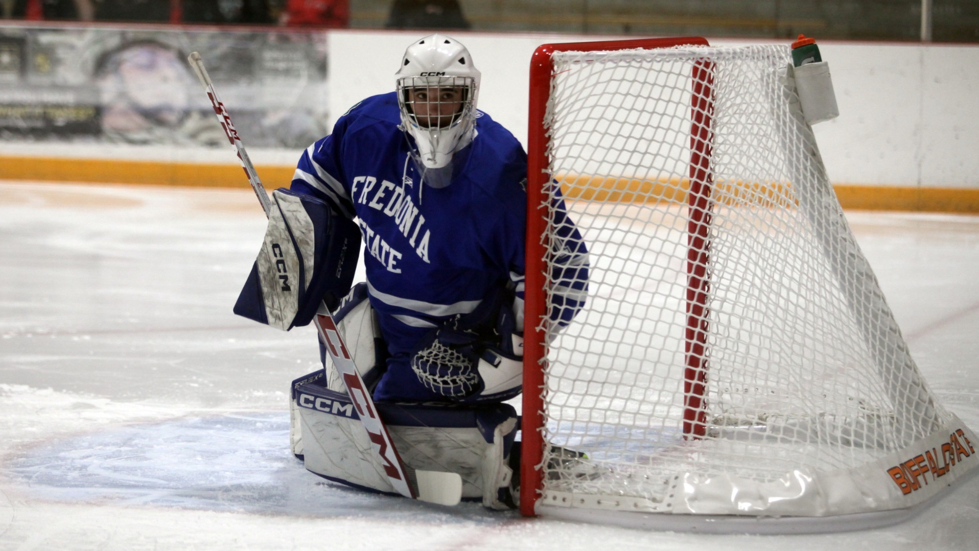 Barbeau Posts second shutout of season, Devils 3-0 winners - Fredonia ...