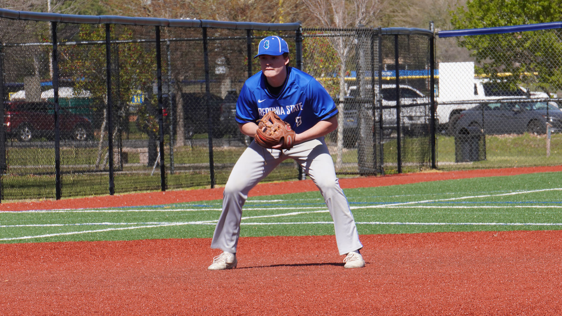 Rally falls short in 8-6 loss to Lesley - Fredonia State University ...