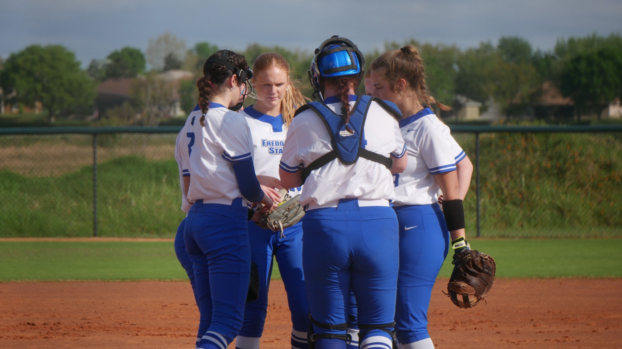 Softball wins a close game in extras, falls in second game - Fredonia ...