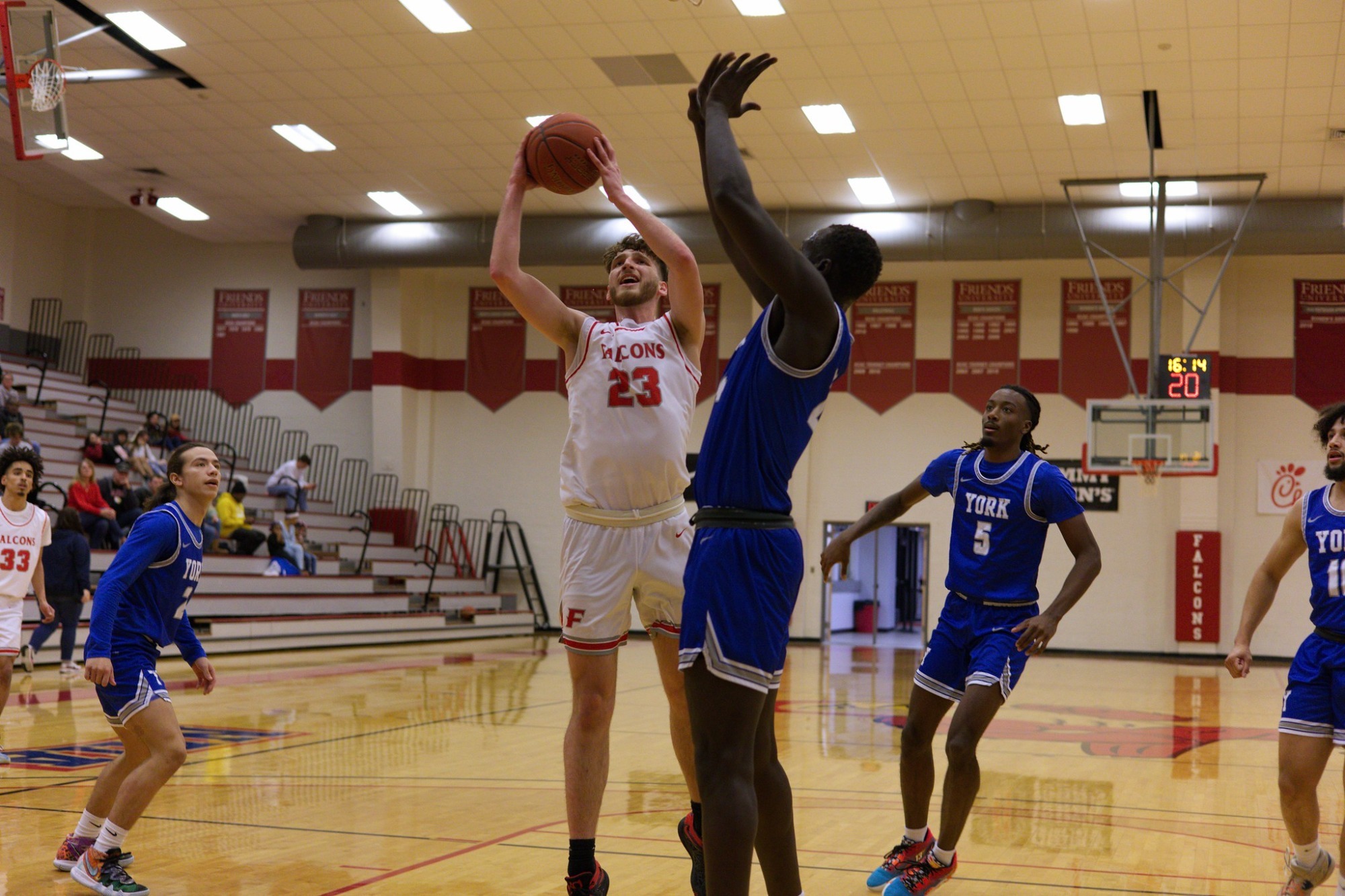 Men’s Basketball Falcons place five players in double-figures in season ...