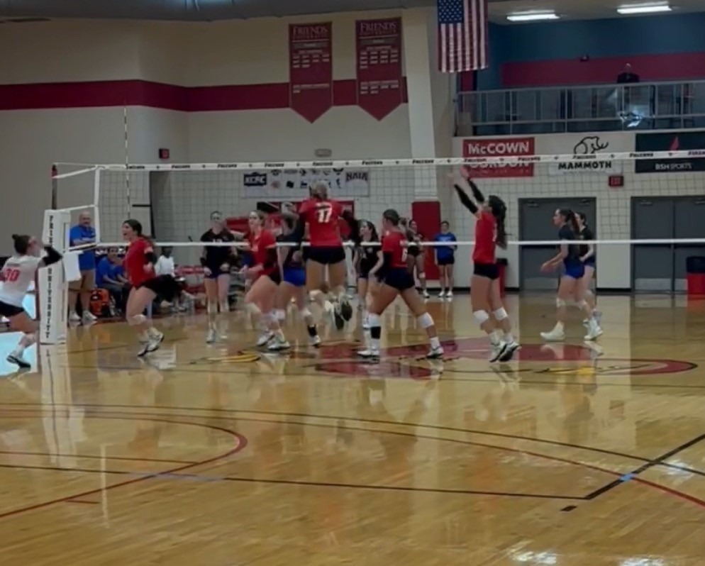 Volleyball Falcons stave off Tigers for home opening win - Friends ...