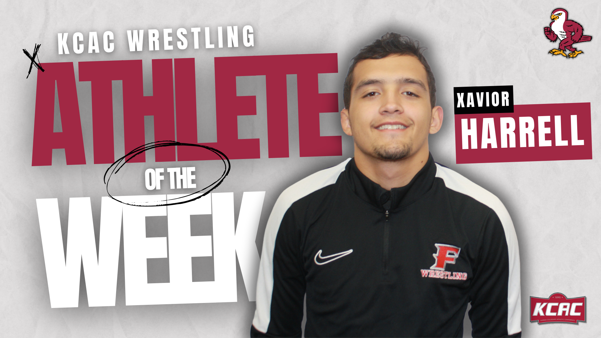Harrell claims first career KCAC Men’s Wrestler of the Week honor ...