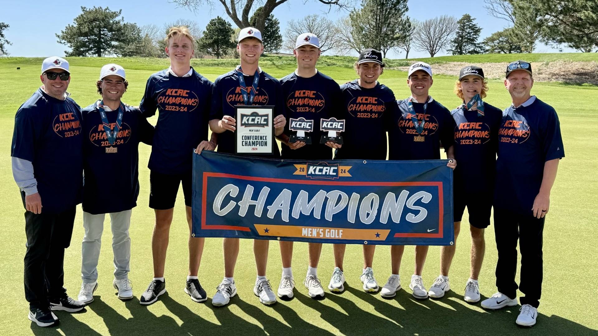 Put it on Repeat! Men's Golf Falcons Clinch second straight KCAC ...