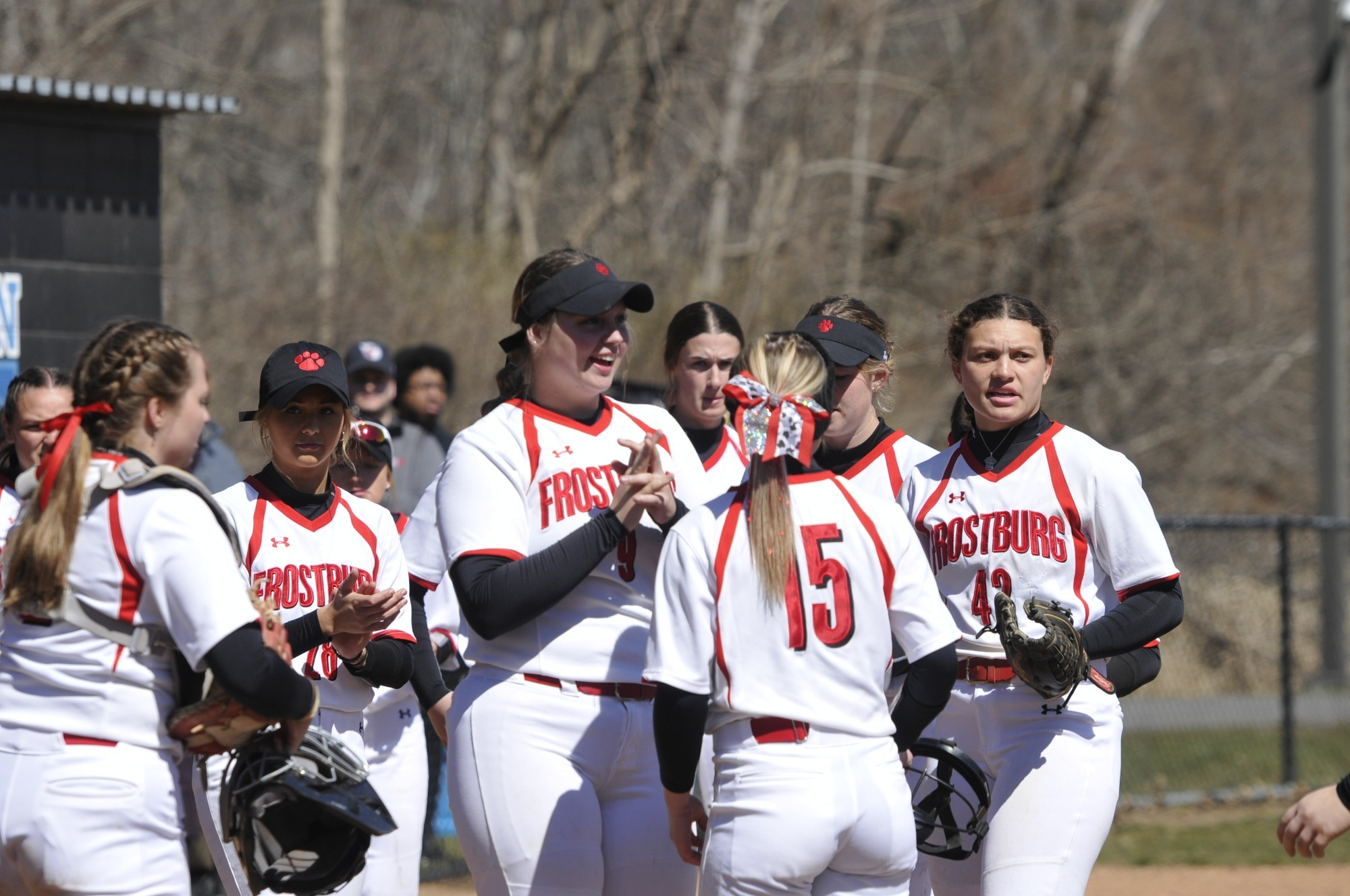 Softball Outscores Tigers 16-3 in Home Wednesday Sweep - Frostburg State University Athletics