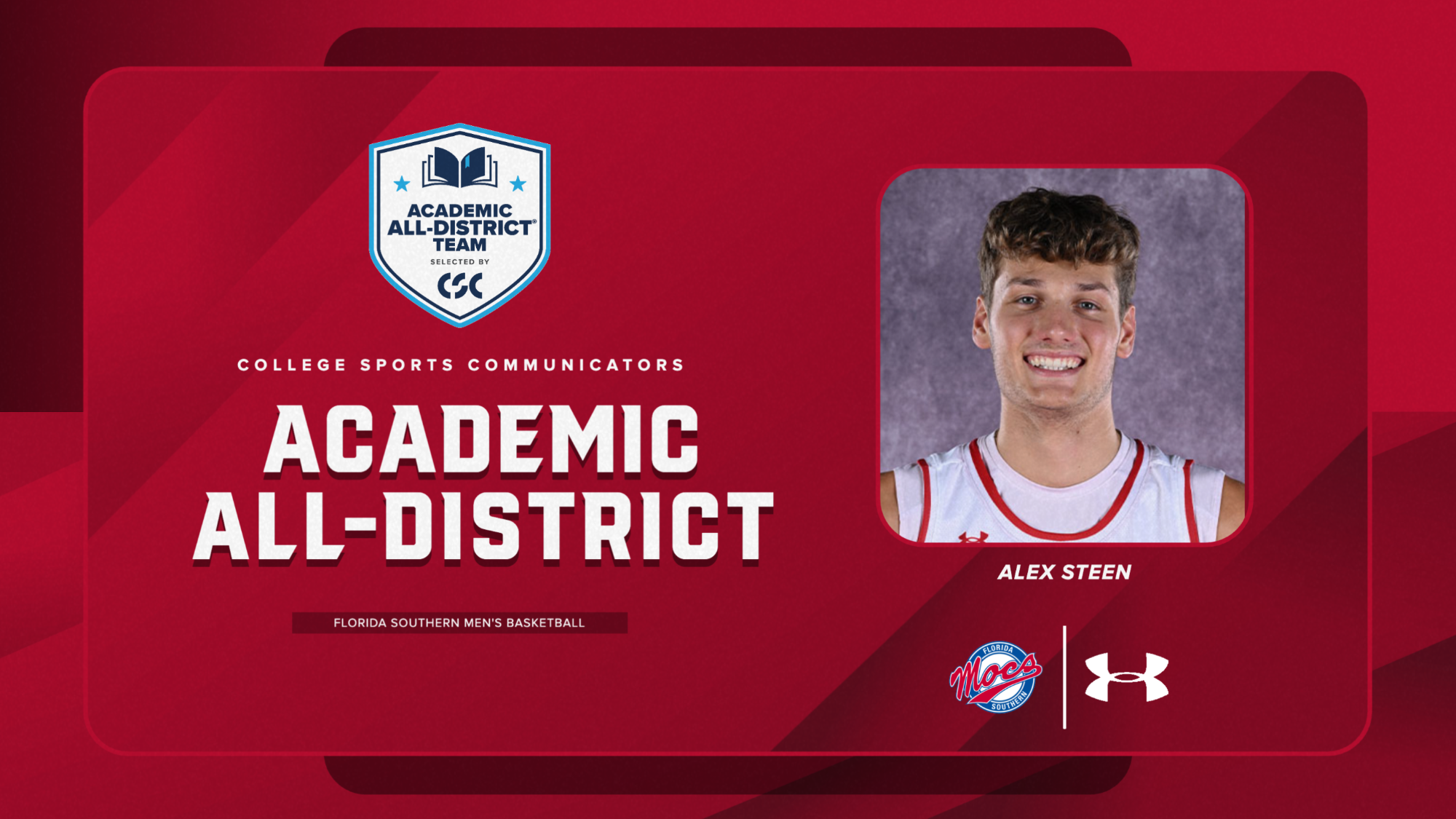 Booth and Steen Earn NABC All-District Honors - Florida Southern College