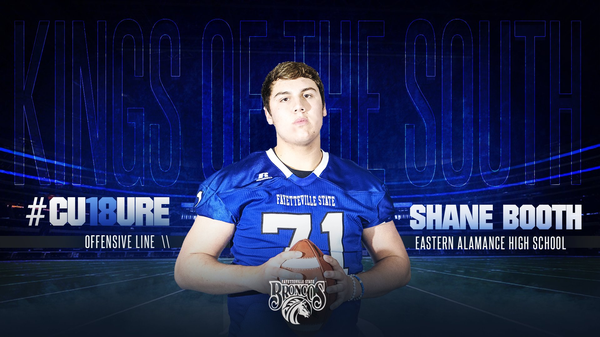 Shane Booth - Football - Fayetteville State University Athletics