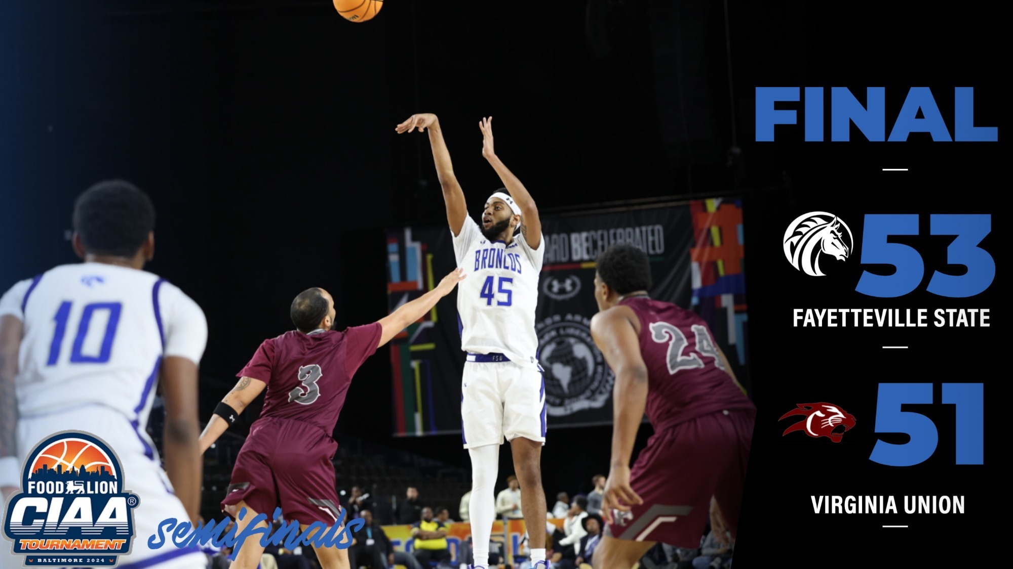 Brackets Set for 2024 CIAA Men's Basketball Tournament in Baltimore, MD ...