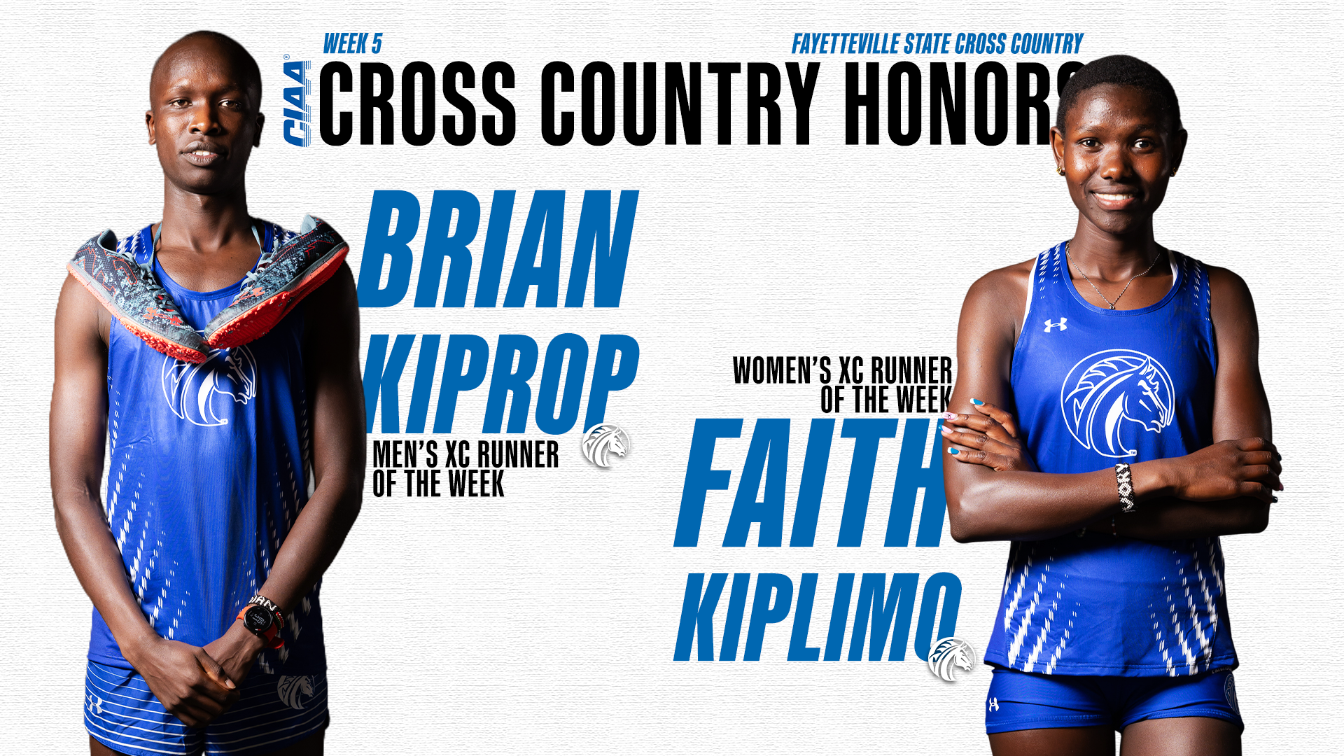 Kiprop and Kiplimo Named CIAA Week #6 Cross Country Runners of the Week ...