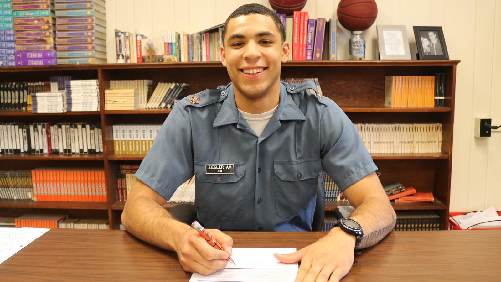 Andrew Ziegler Signs with Louisburg College - Fork Union Military ...