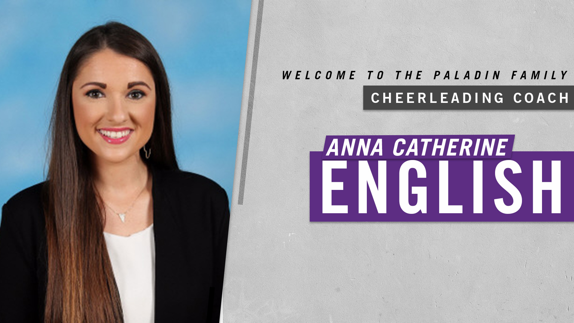 Furman Names Anna Catherine English Cheerleader Coach - Furman University