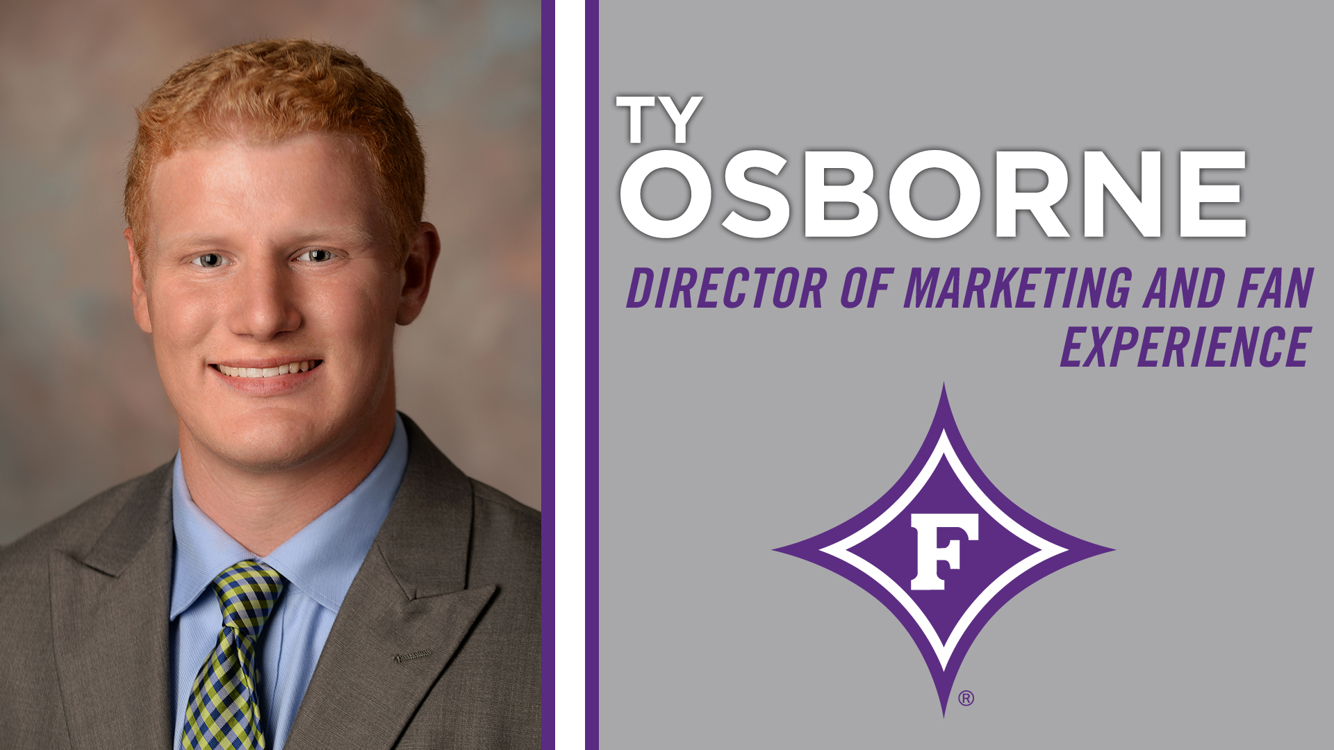 Furman Names Ty Osborne Director Of Marketing And Fan Experience ...