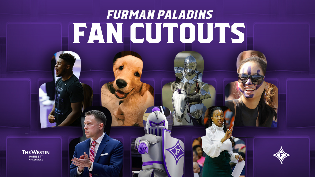 Furman Fan Cutouts Coming To Timmons Arena - Furman University