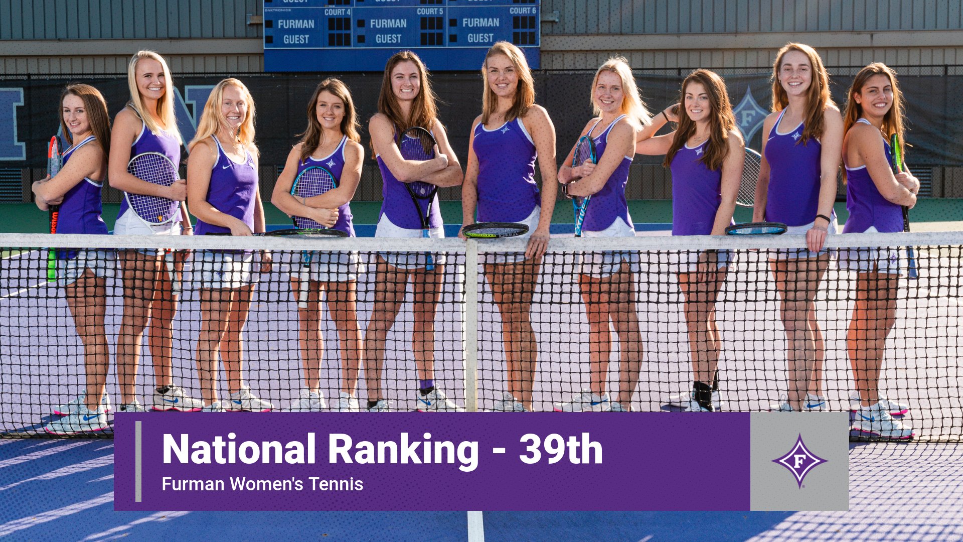 Furman Women's Tennis Team Achieves Highest Ranking In Program History ...