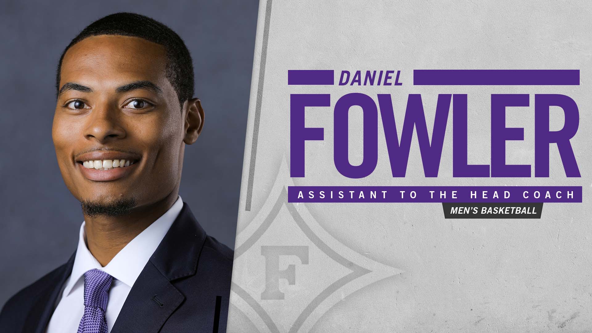 Daniel Fowler Named Assistant To The Head Coach At Furman - Furman ...