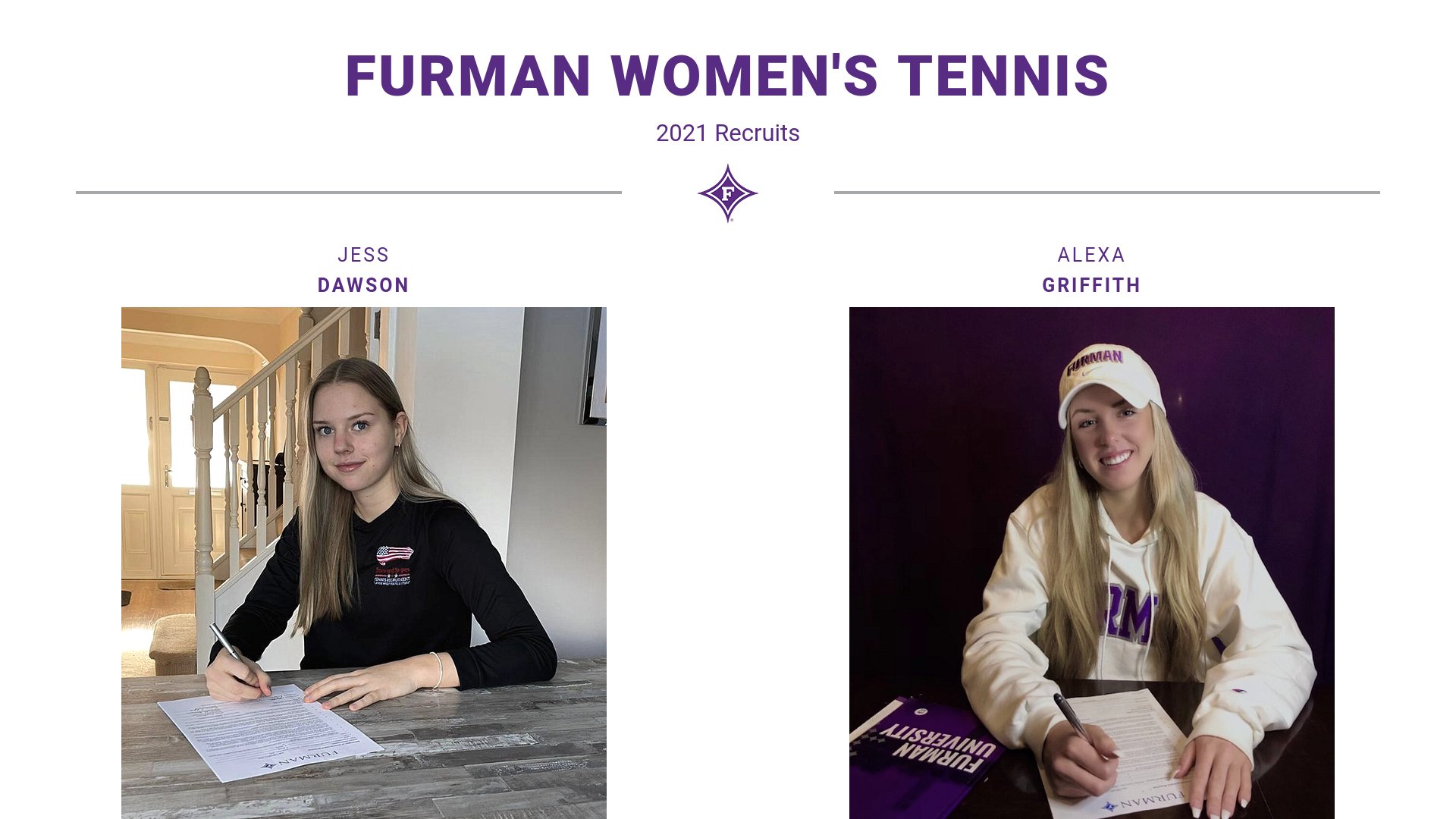 Furman Women's Tennis Adds Two Additional Players For 2021-22 - Furman ...