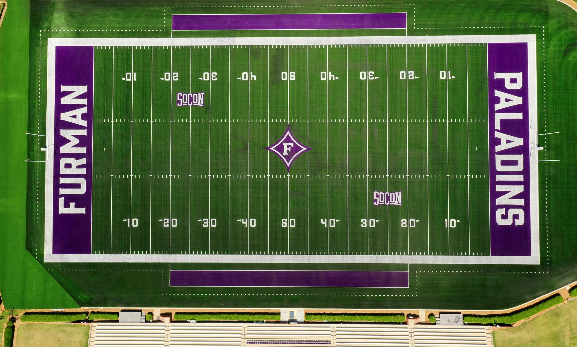 Furman's Paladin Stadium Sports New Playing Surface - Furman University