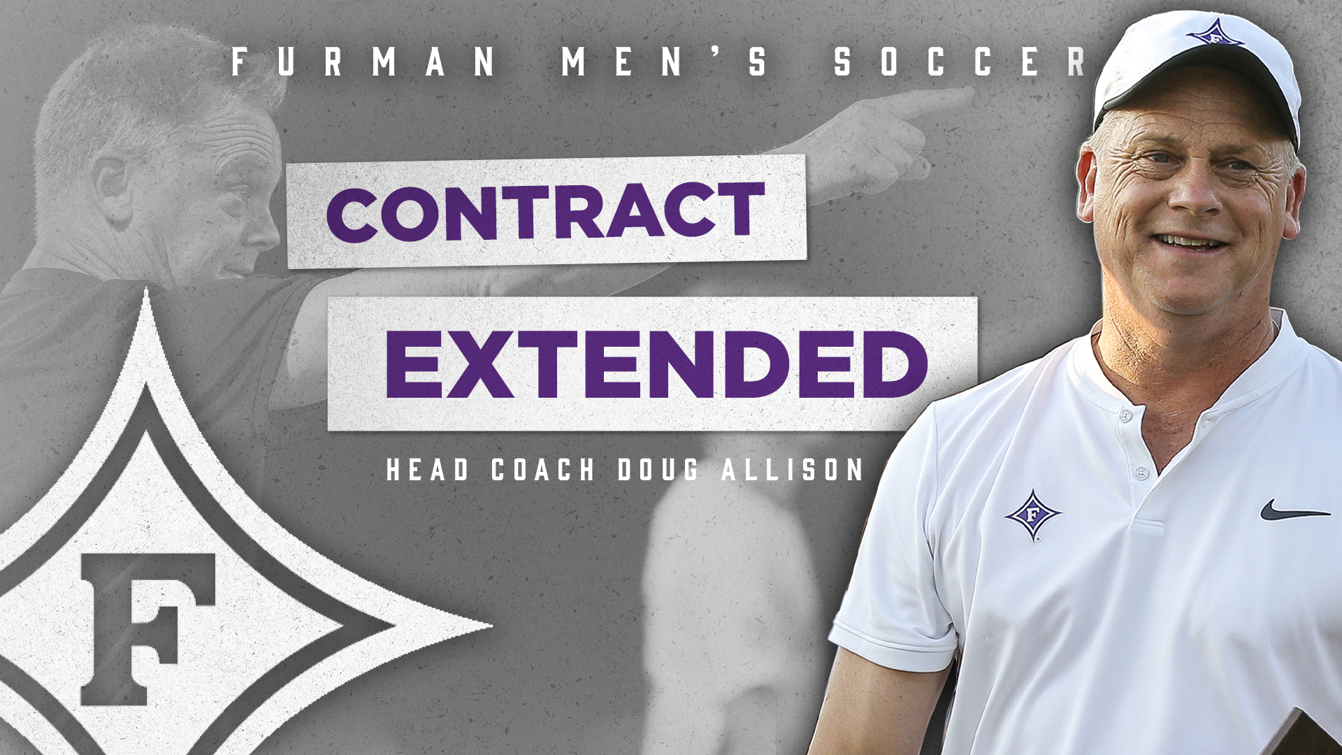 Furman's Allison Receives Contract Extension - Furman University