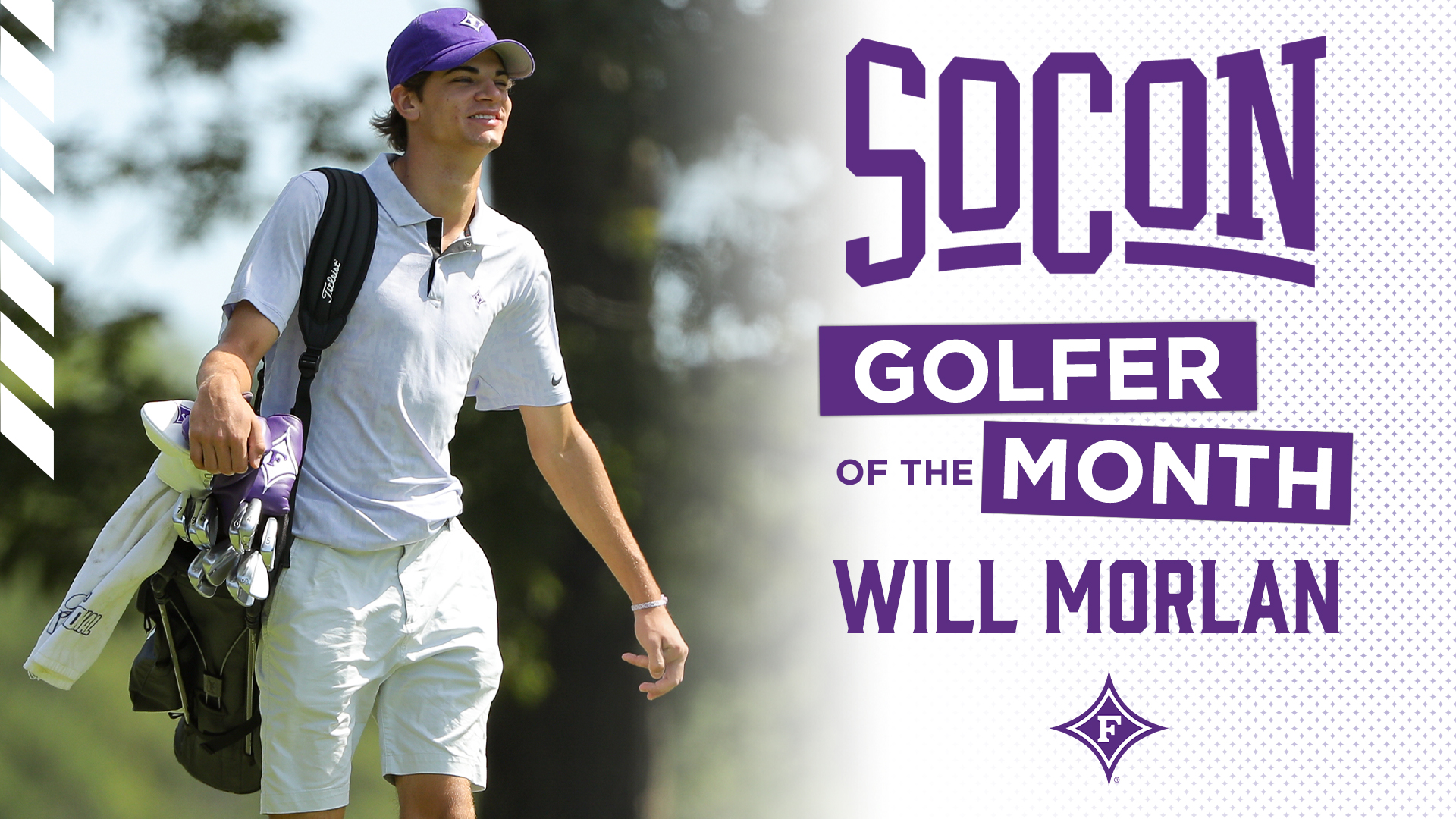 Furman's Morlan Voted SoCon Men's Golfer Of The Month - Furman University
